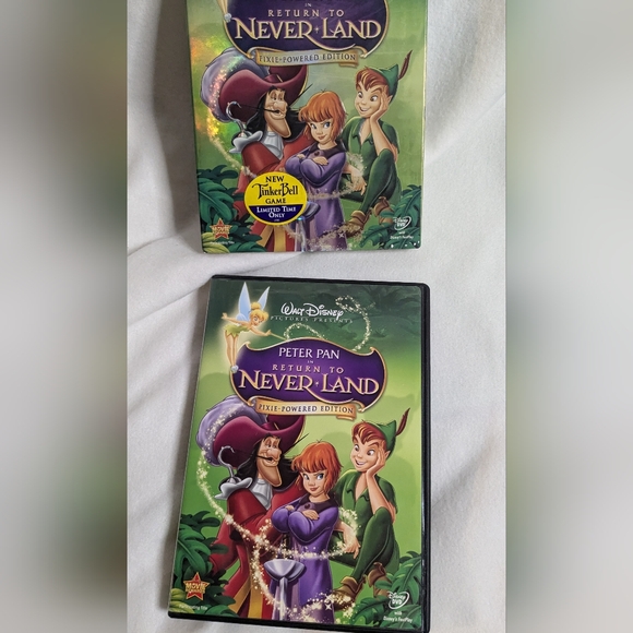 Disney | Media | Peter Pan Return To Neverland Dvd | Poshmark